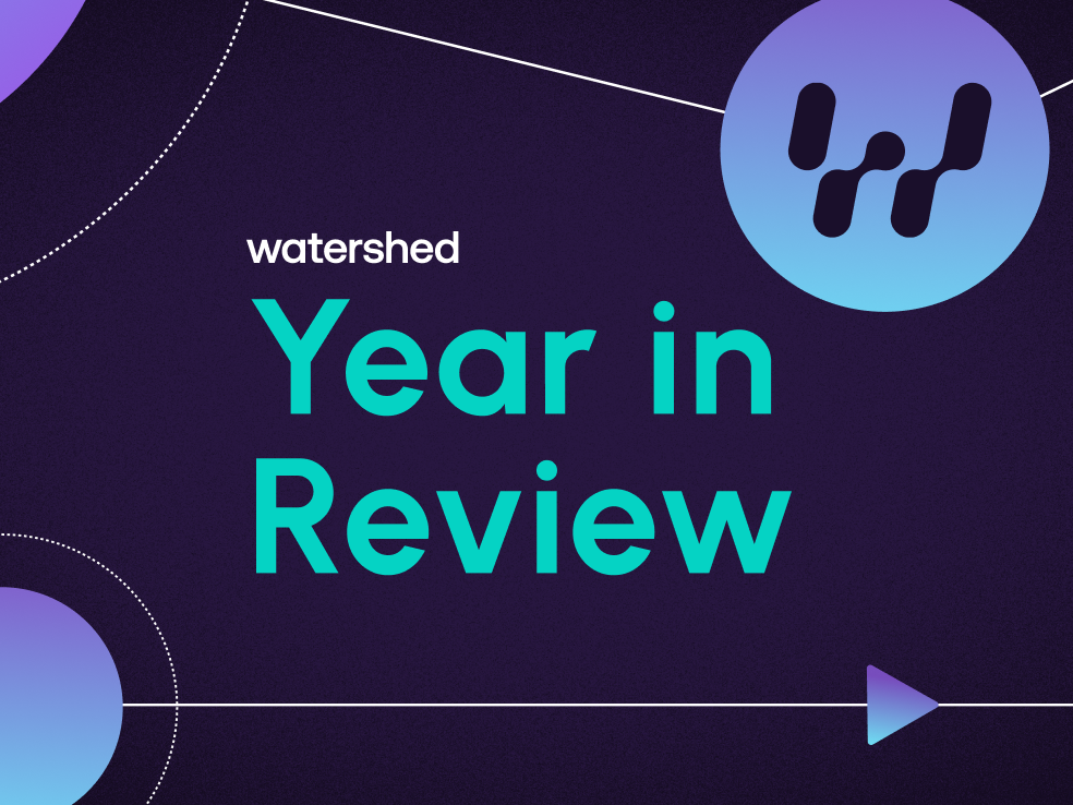 Watershed's 2023 Year In Review