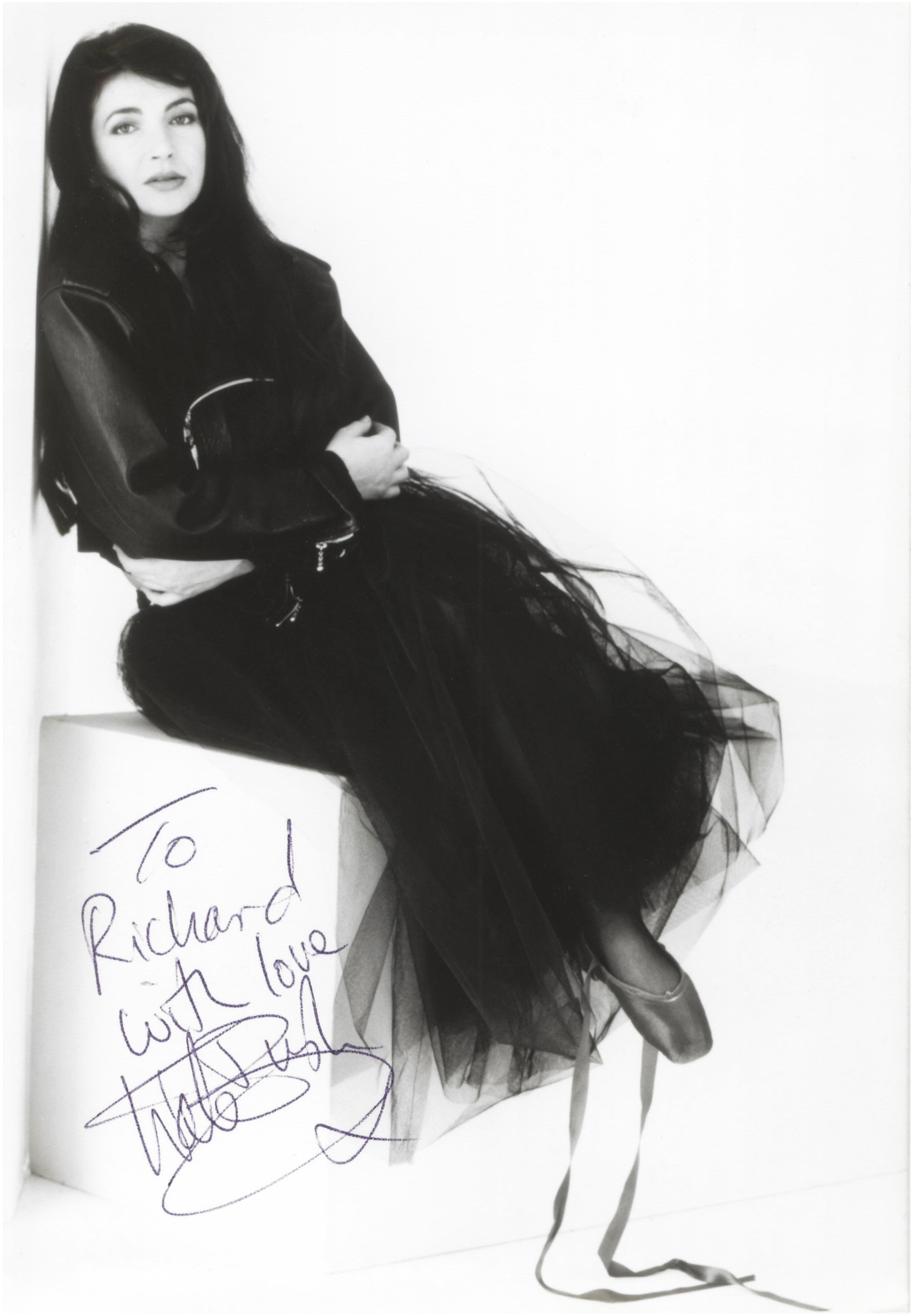 'The Red Shoes' Signed Photograph | Memorabilia | Kate Bush Collectibles