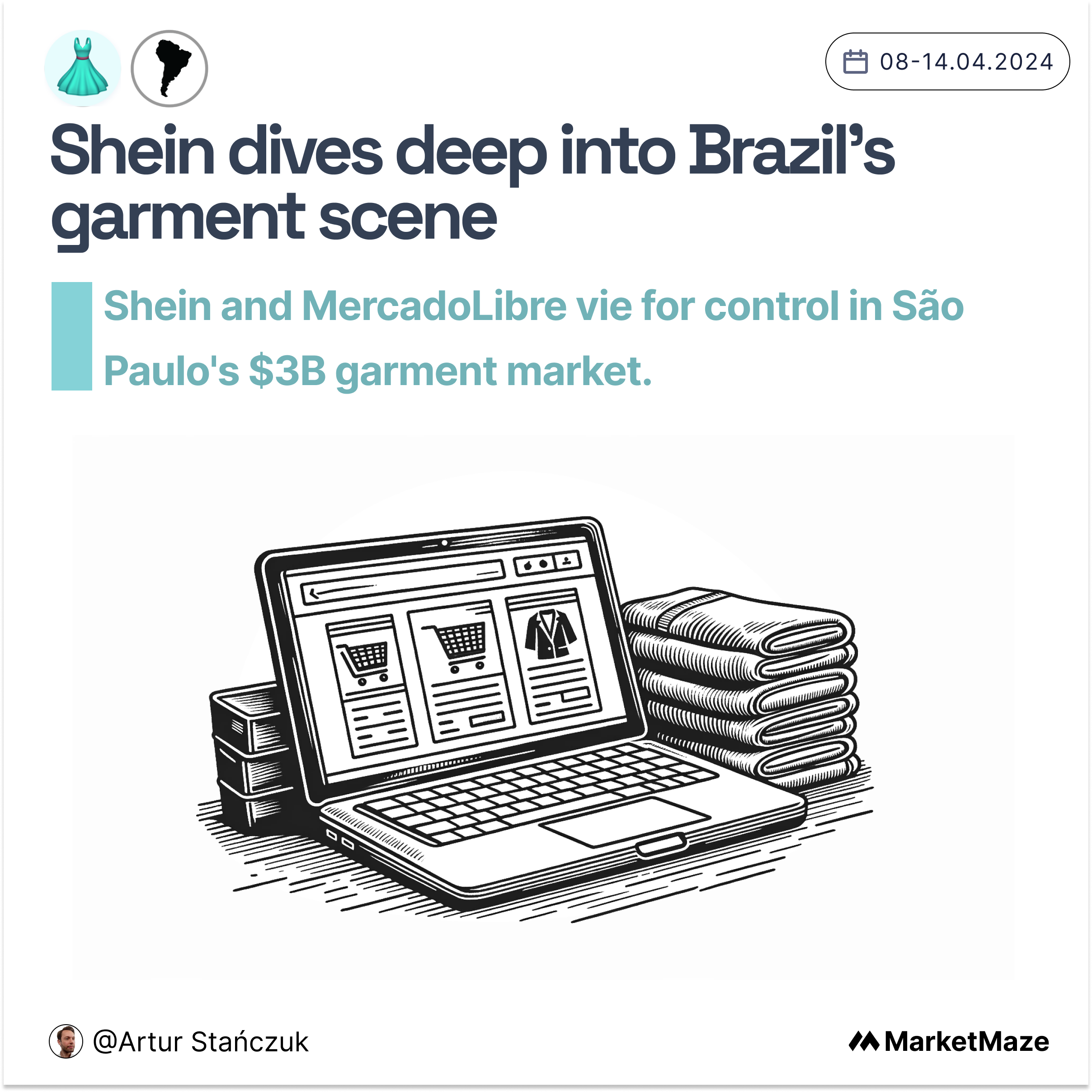 Shein dives deep into Brazil's garment scene
