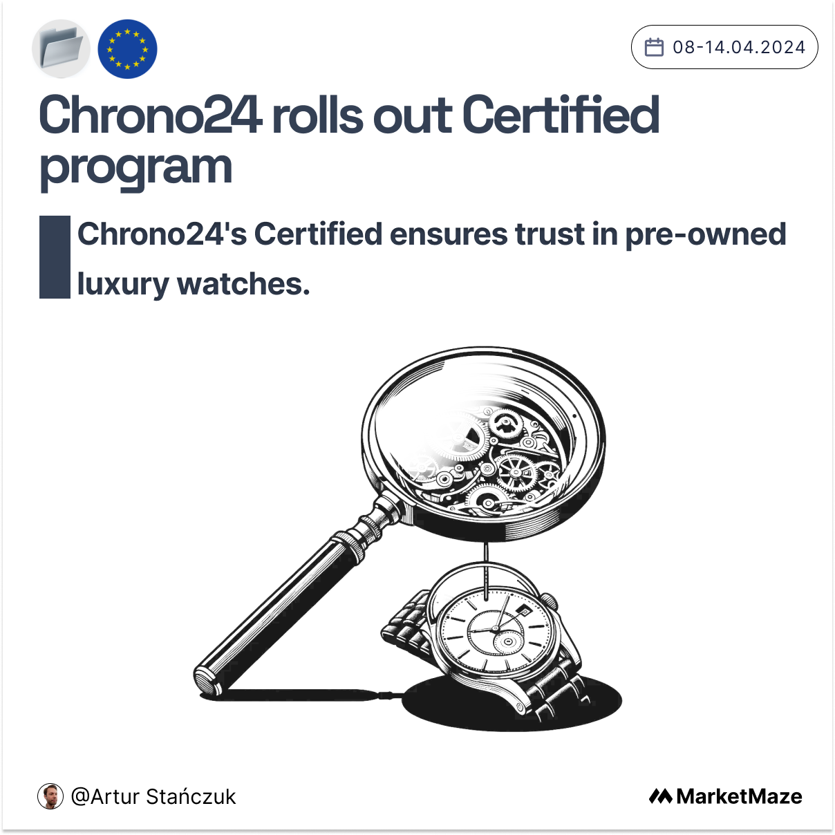 Chrono24 rolls out Certified program