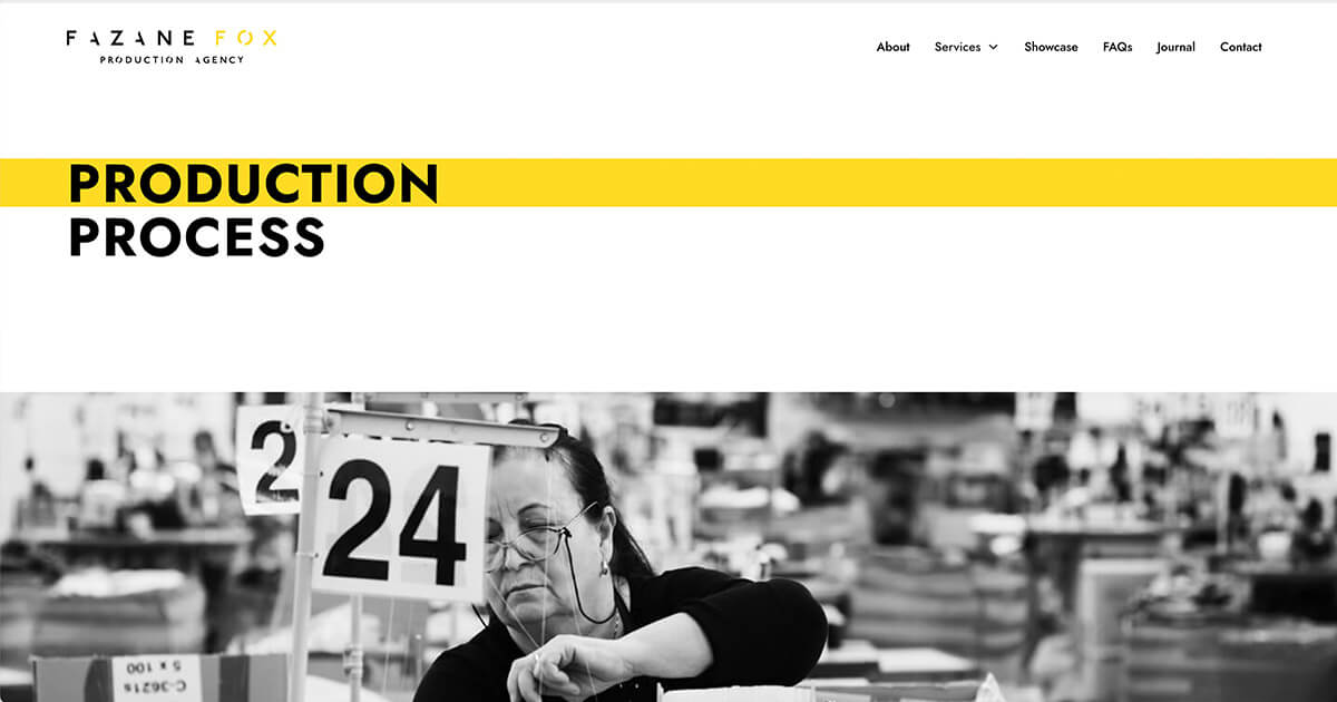 Insight into Our Production Process | Fazane Fox Production Agency