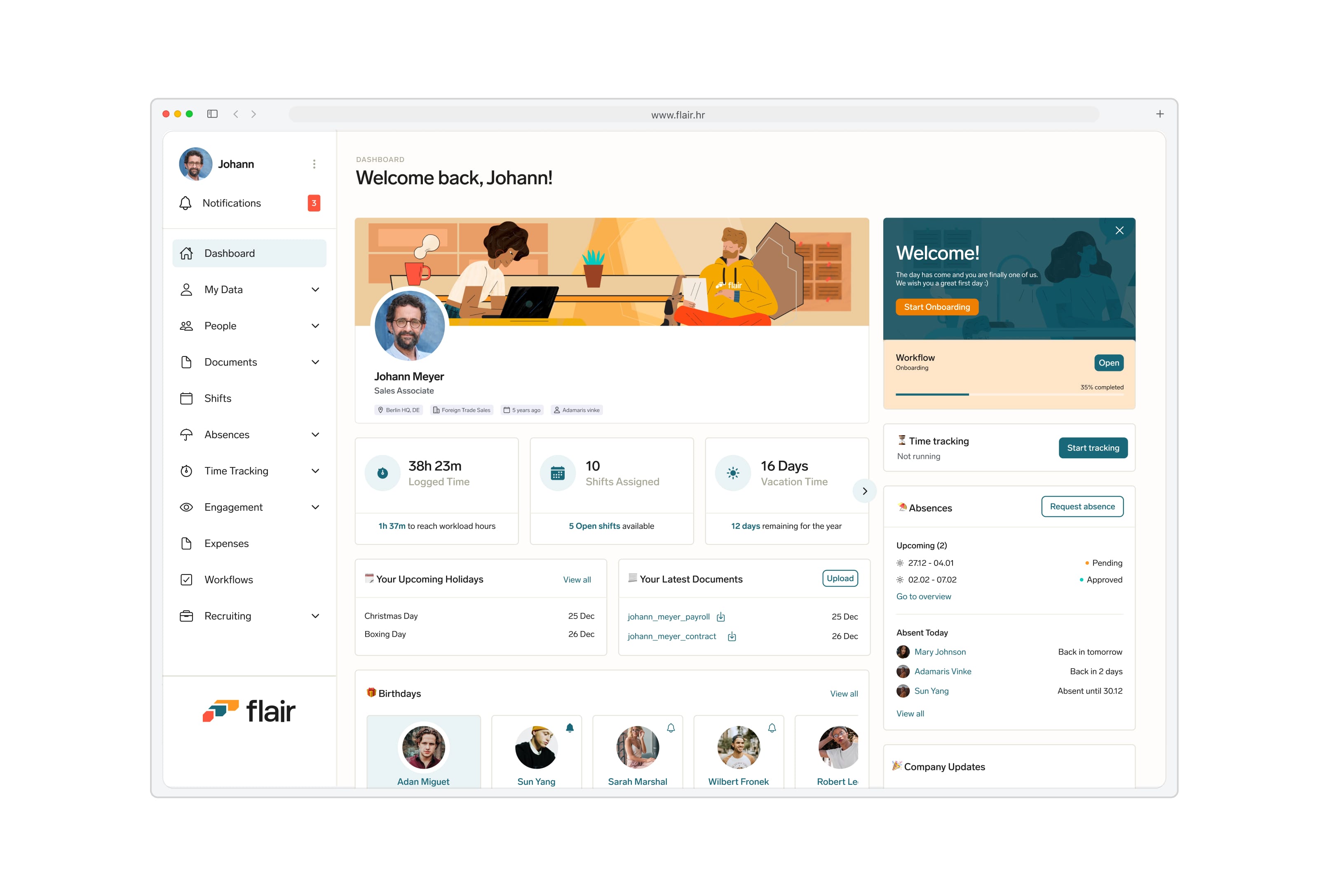 Flair · Case Study | Konpo Studio