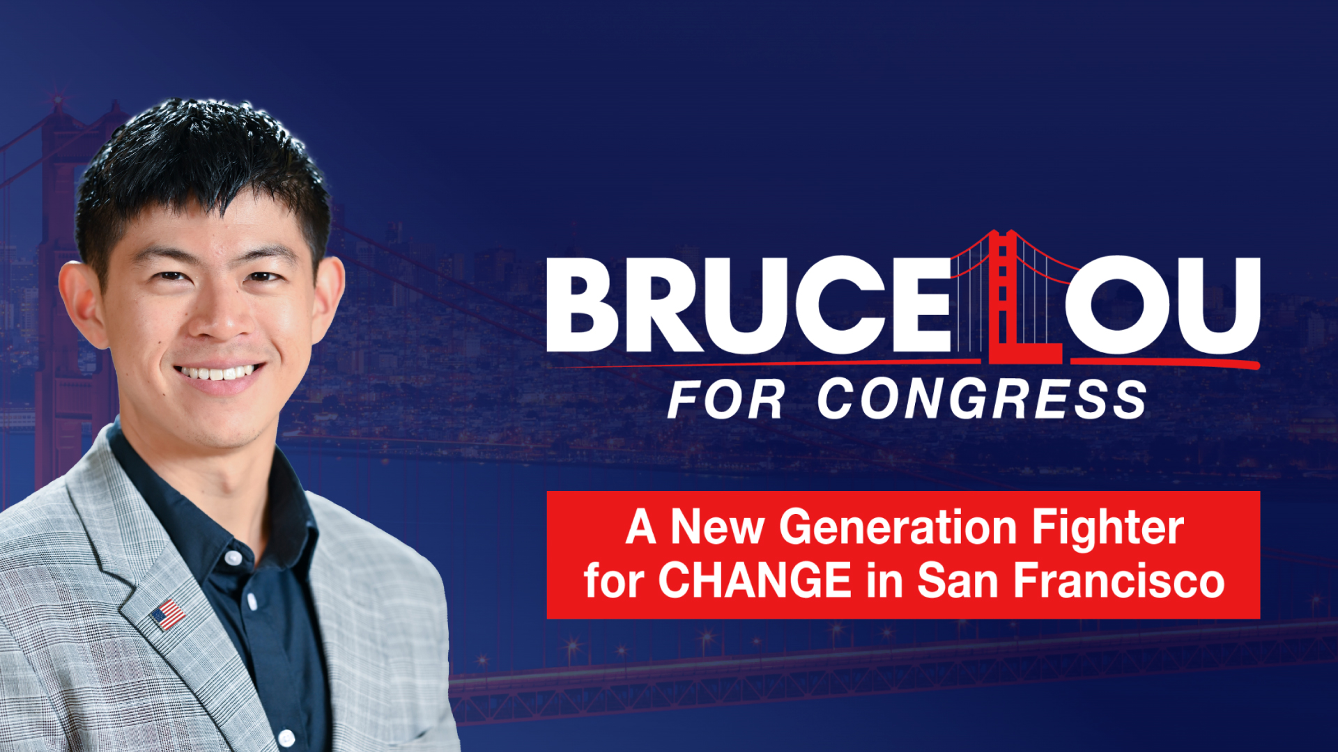 Bruce Lou for Congress