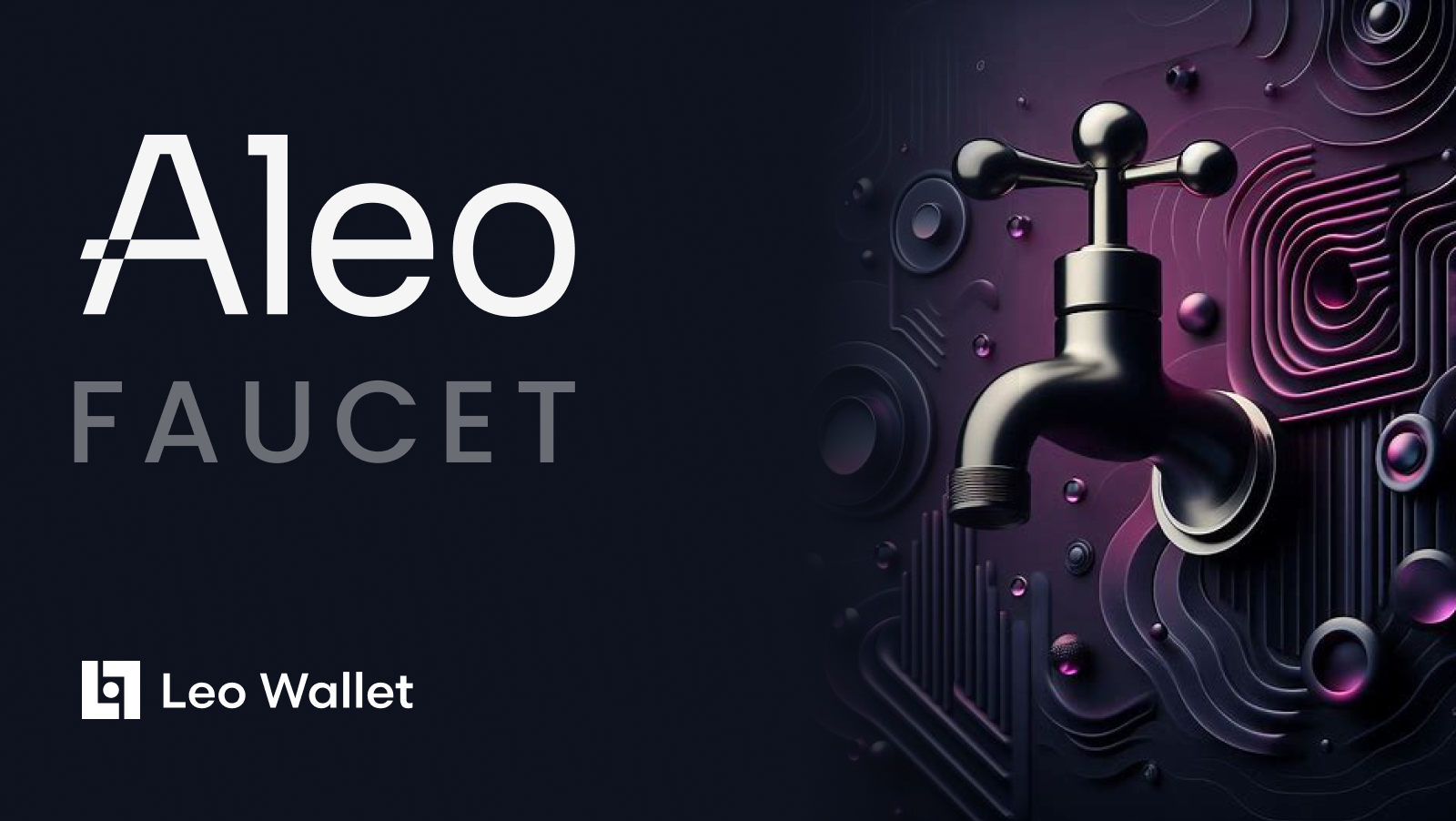 Aleo Faucet: How to Receive Aleo Credits with Leo Wallet - Leo Wallet for Aleo