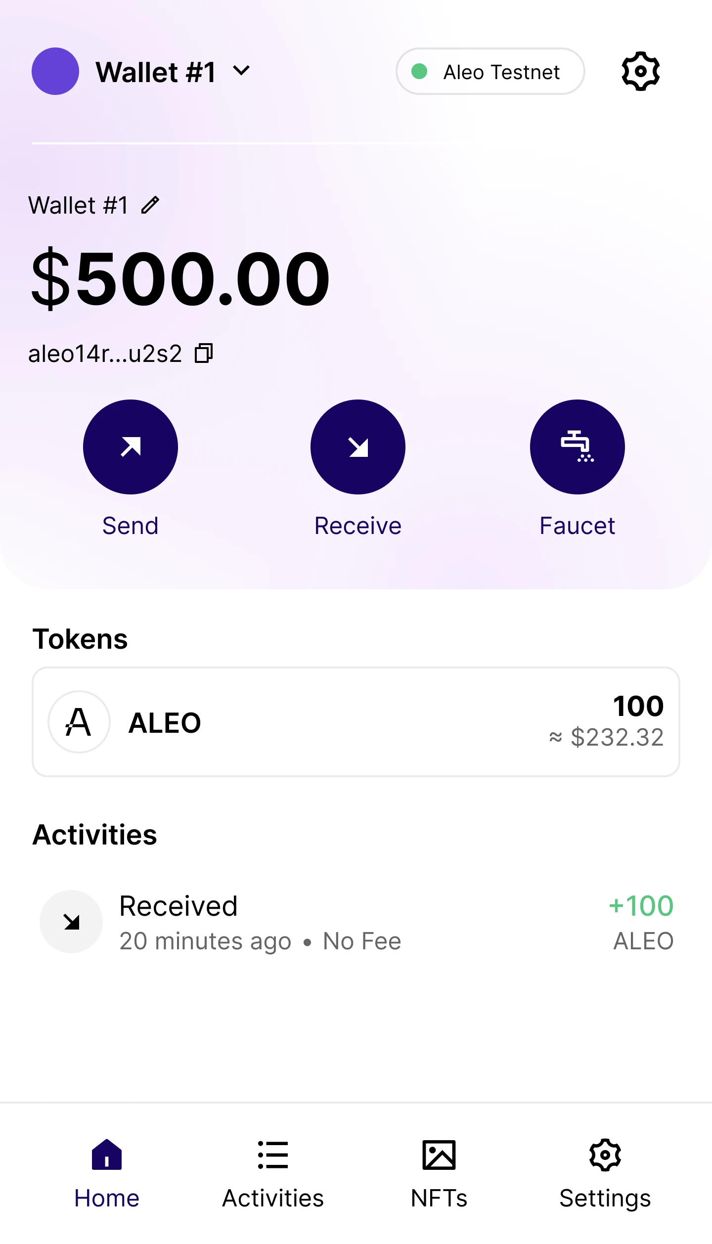How to stake Aleo? - Leo Wallet for Aleo