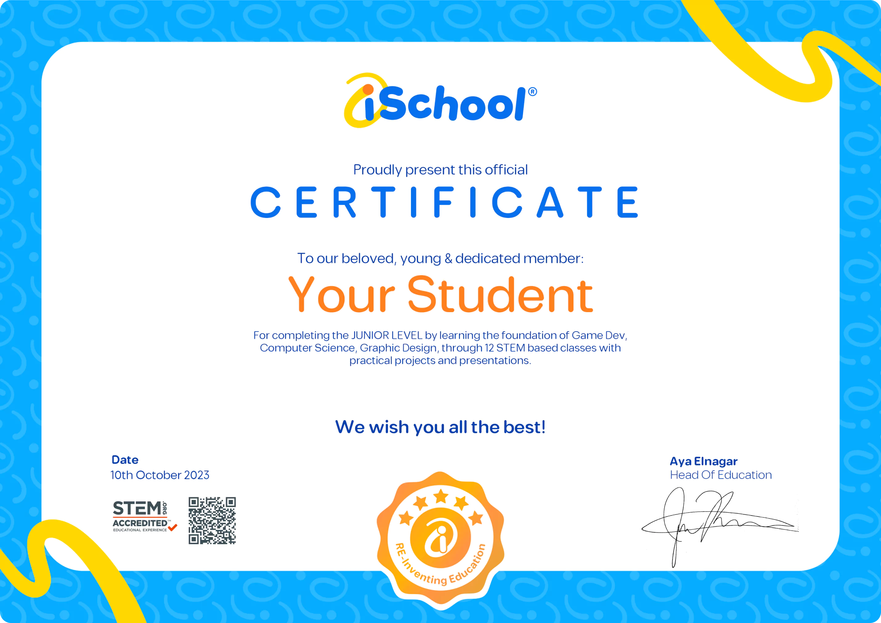 iSchool Online Coding For Kids Classes