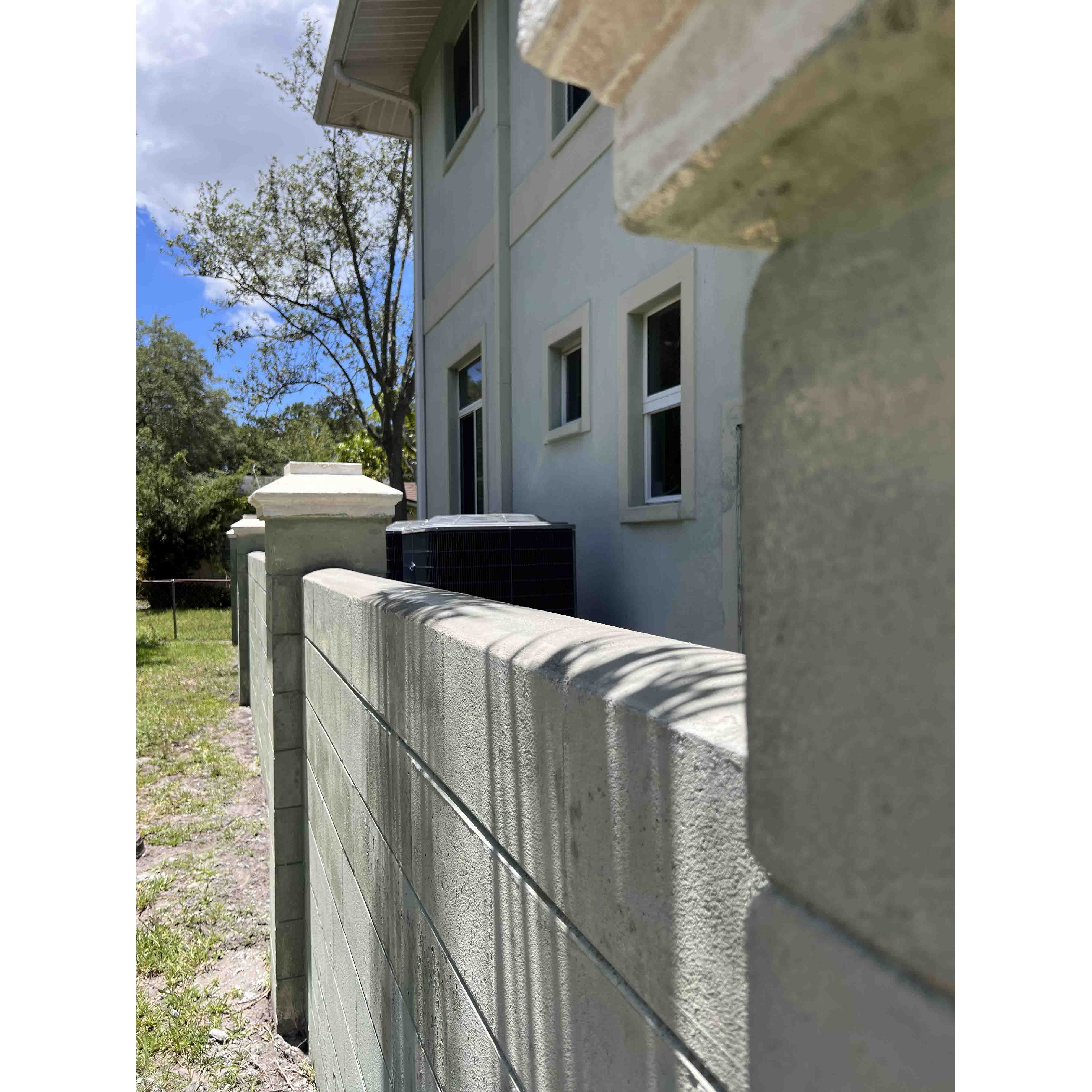 Stucco Wall Cap