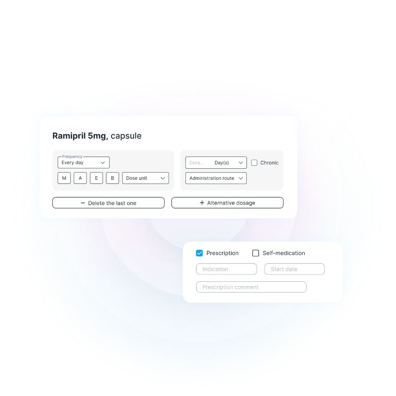 Order Entry Component - Synapse