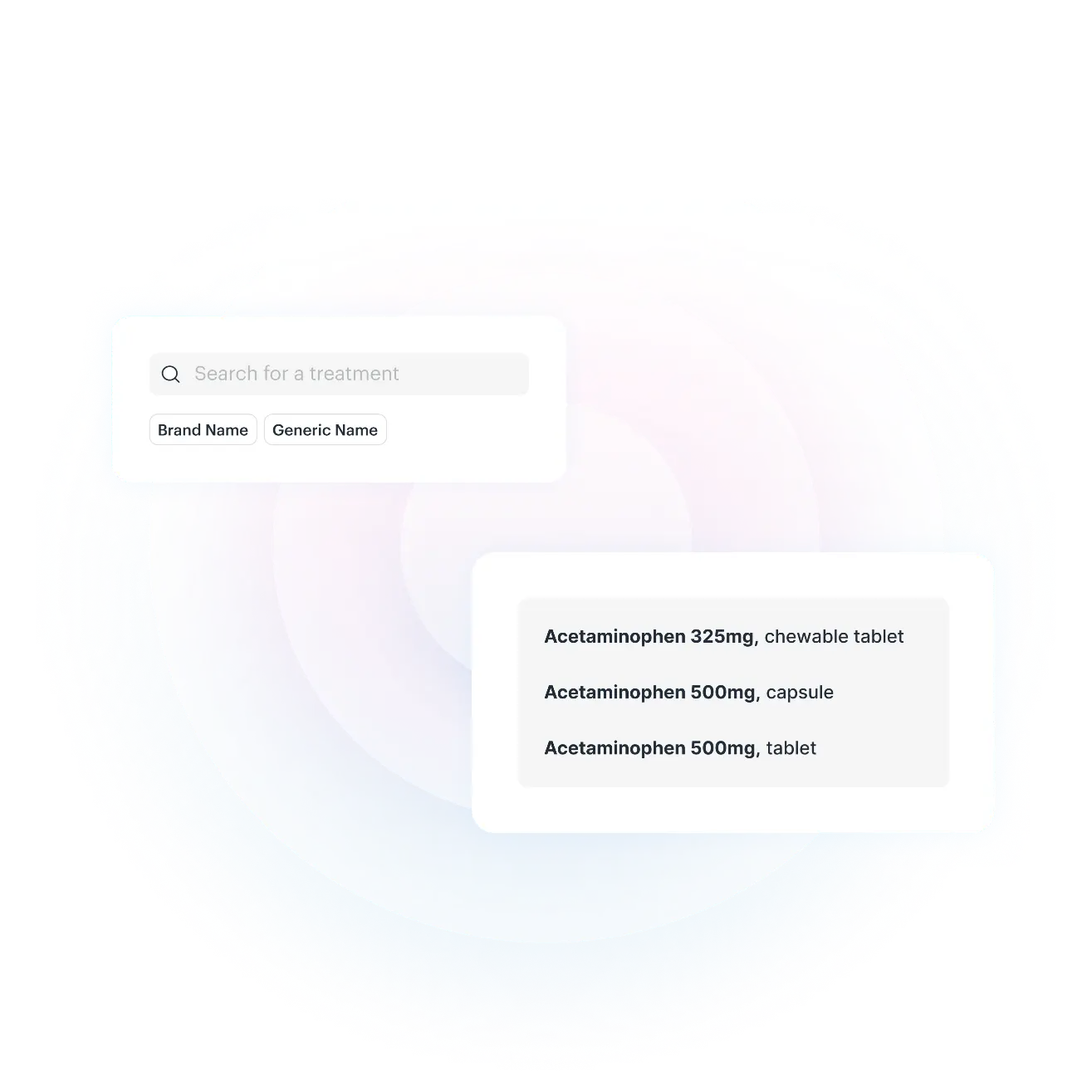 Drug Search Component - Synapse