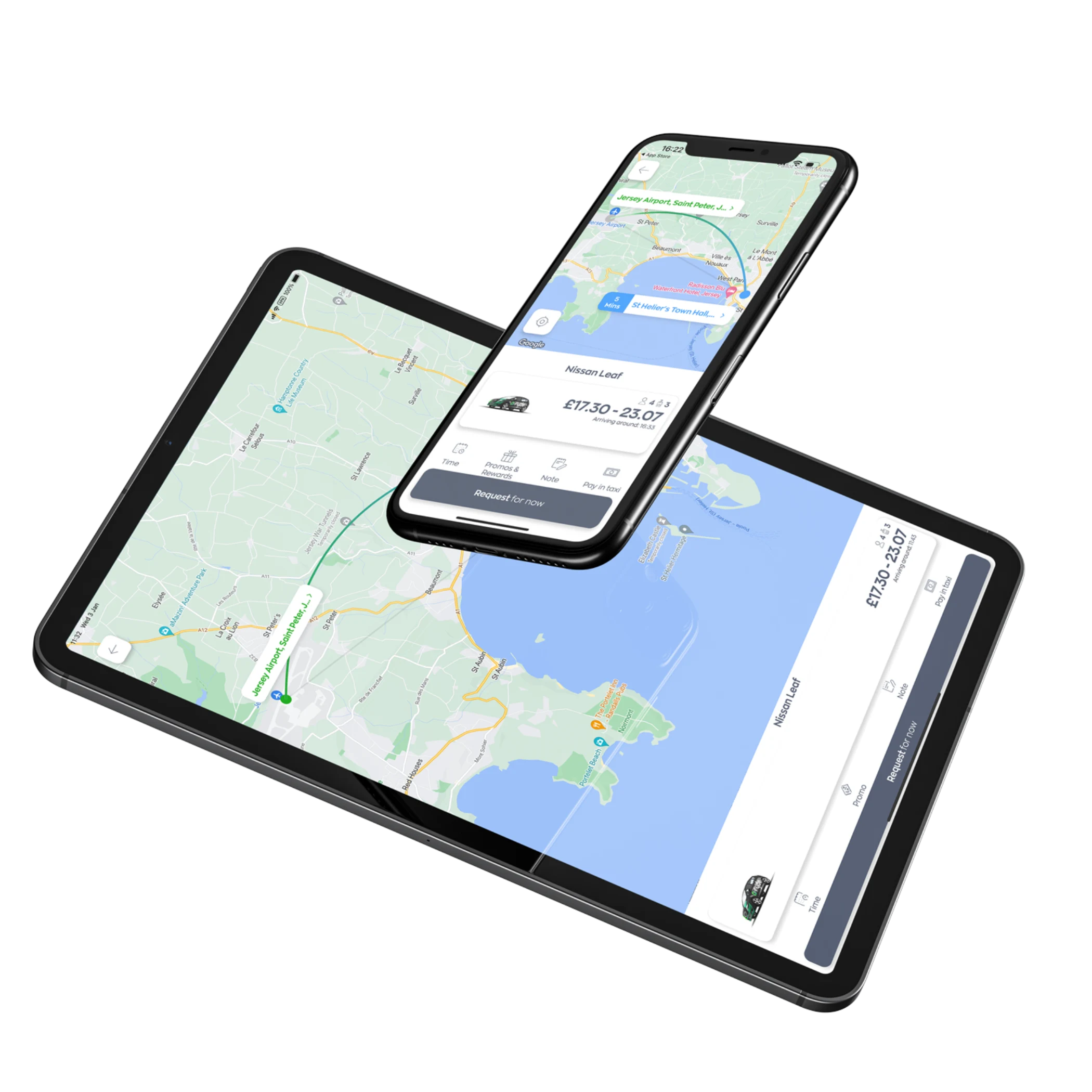 Ryde - Jersey Taxi Booking