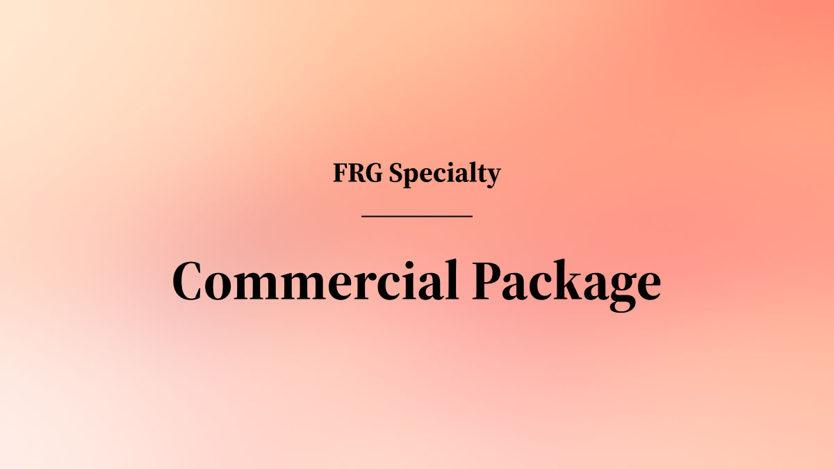 Commercial Package | Coverages | Frontier Risk Cannabis Insurance