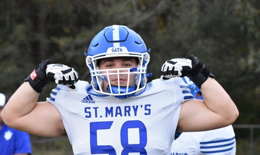 Class of 2022 Recruit Spotlight: St. Mary's High School OL Gavin ...
