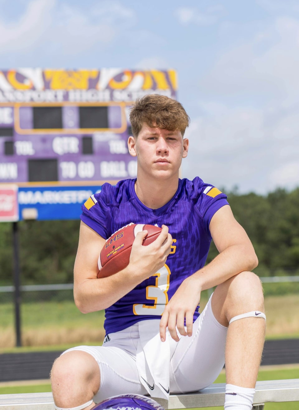 The Logansport Tigers Look Wide Receiver Jacob Contario's Way In ...