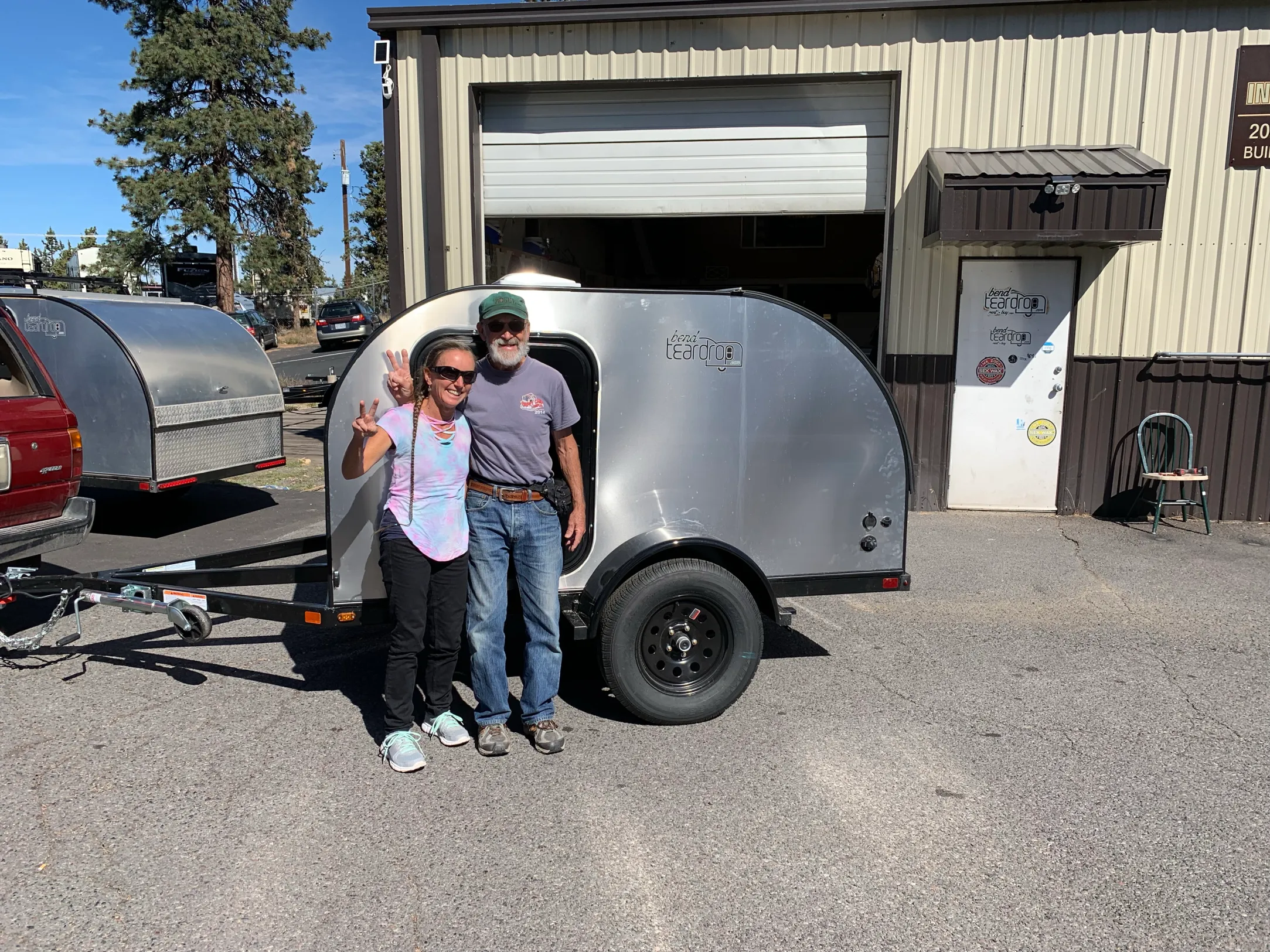 Team Members Bend Teardrop