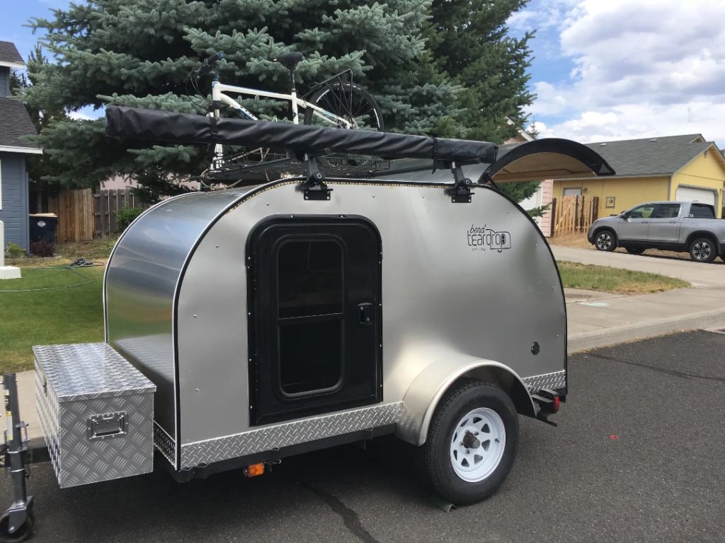 5×8 Super Ultra-Lite Teardrop on Aluminum Frame | Bend Teardrop