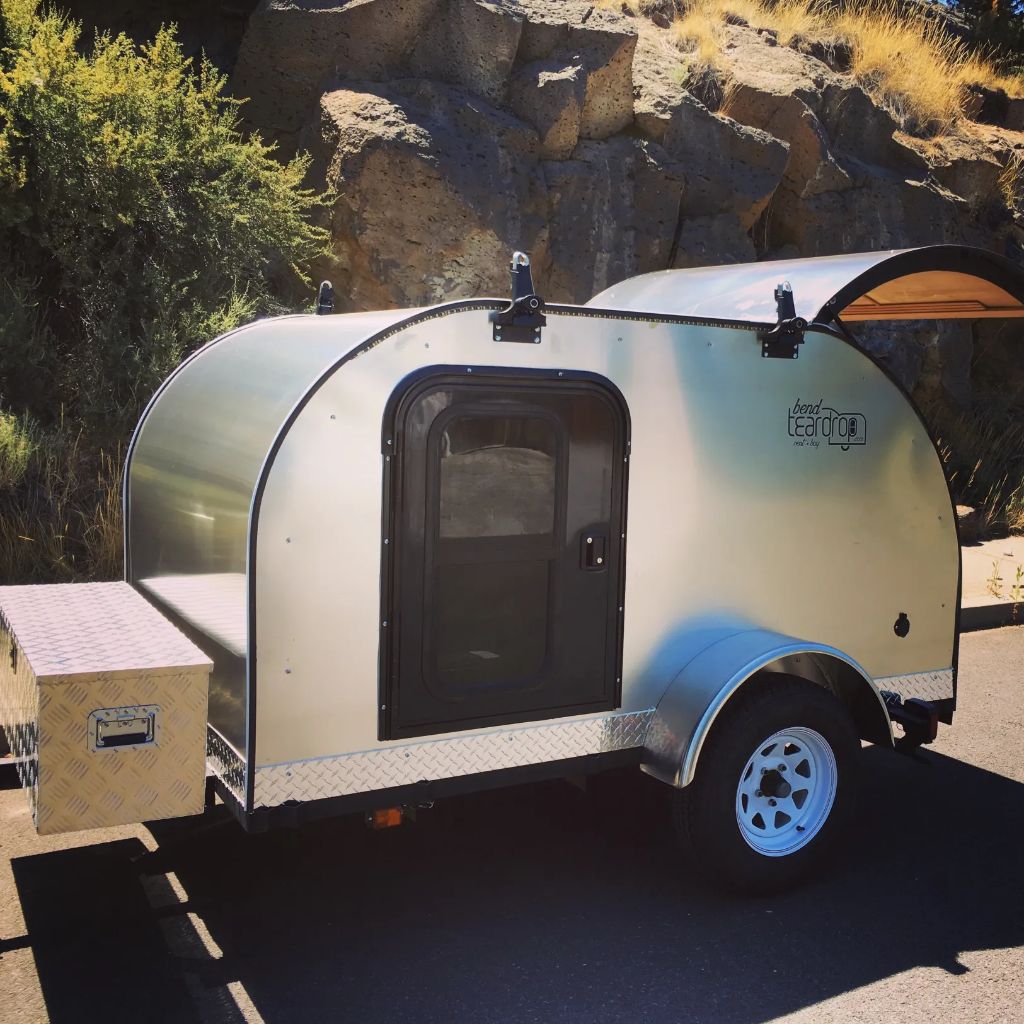 5×8 Super Ultra-Lite Teardrop on Aluminum Frame | Bend Teardrop