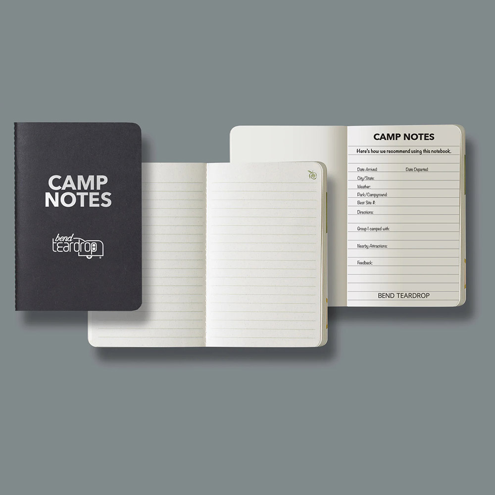 Camp Notebook | Bend Teardrop Merchandise