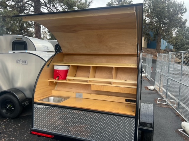 5x10 Teardrop Camper with Kids Bunk