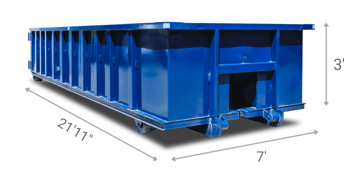 20 Yard Roll-Off Dumpster | Waste Connections of Canada