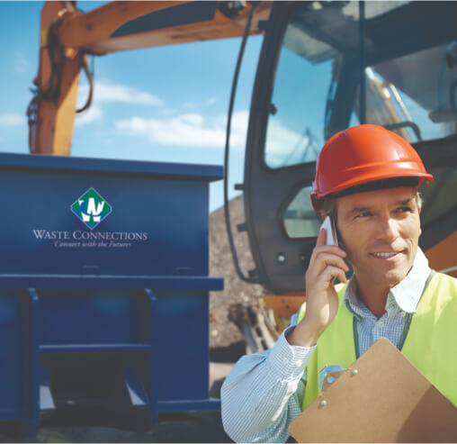 40 Yard Roll-Off Dumpster | Waste Connections of Canada