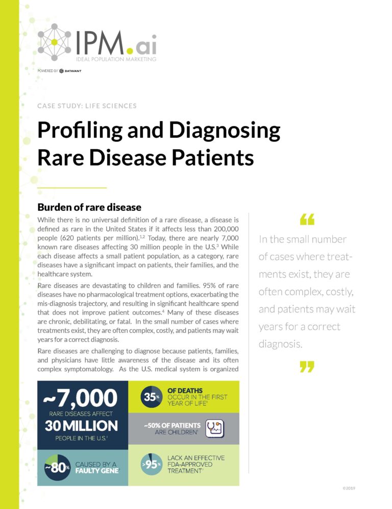 Linking EHR, Genomic & Claims Data to Find Ultra-Rare Disease Patients ...