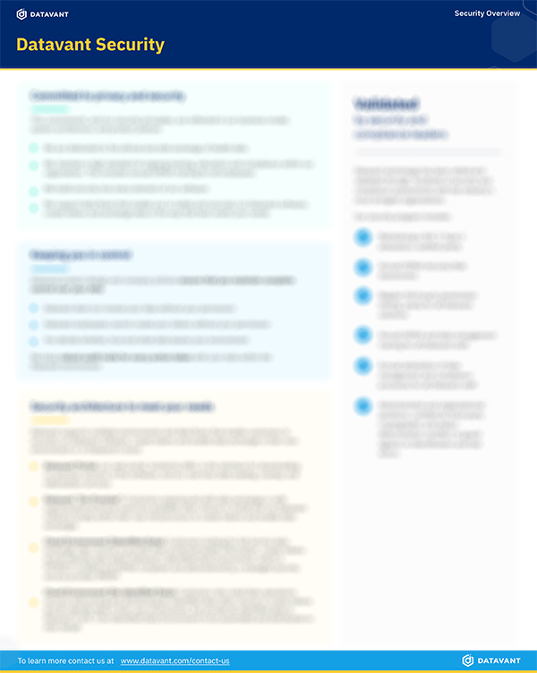 Datavant Security Overview | Datavant