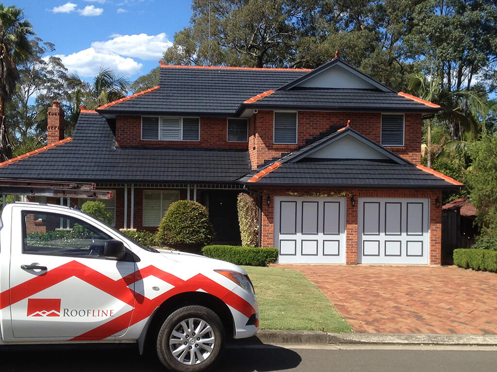 Colorbond Roof Painting Sydney | Roofline