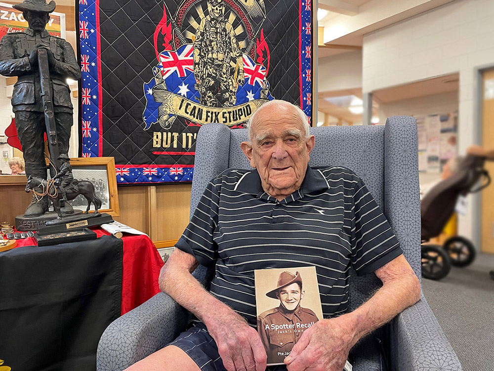 Centenarian Jack at Mayflower Edith Bendall Remembers | Mayflower