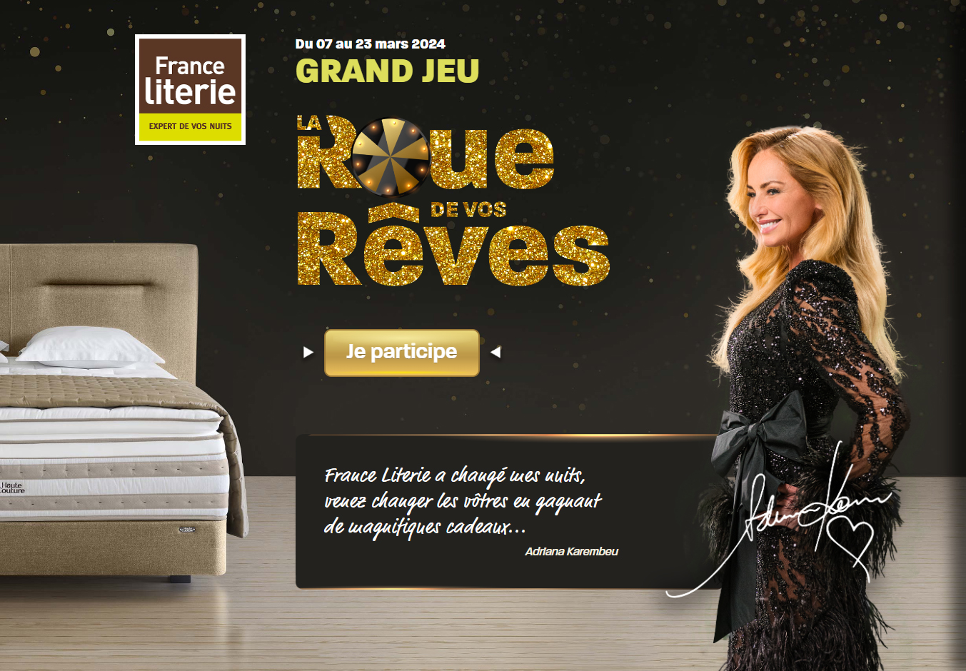 France Literie celebre comme il se doit l'inauguration de ses "Espaces ...