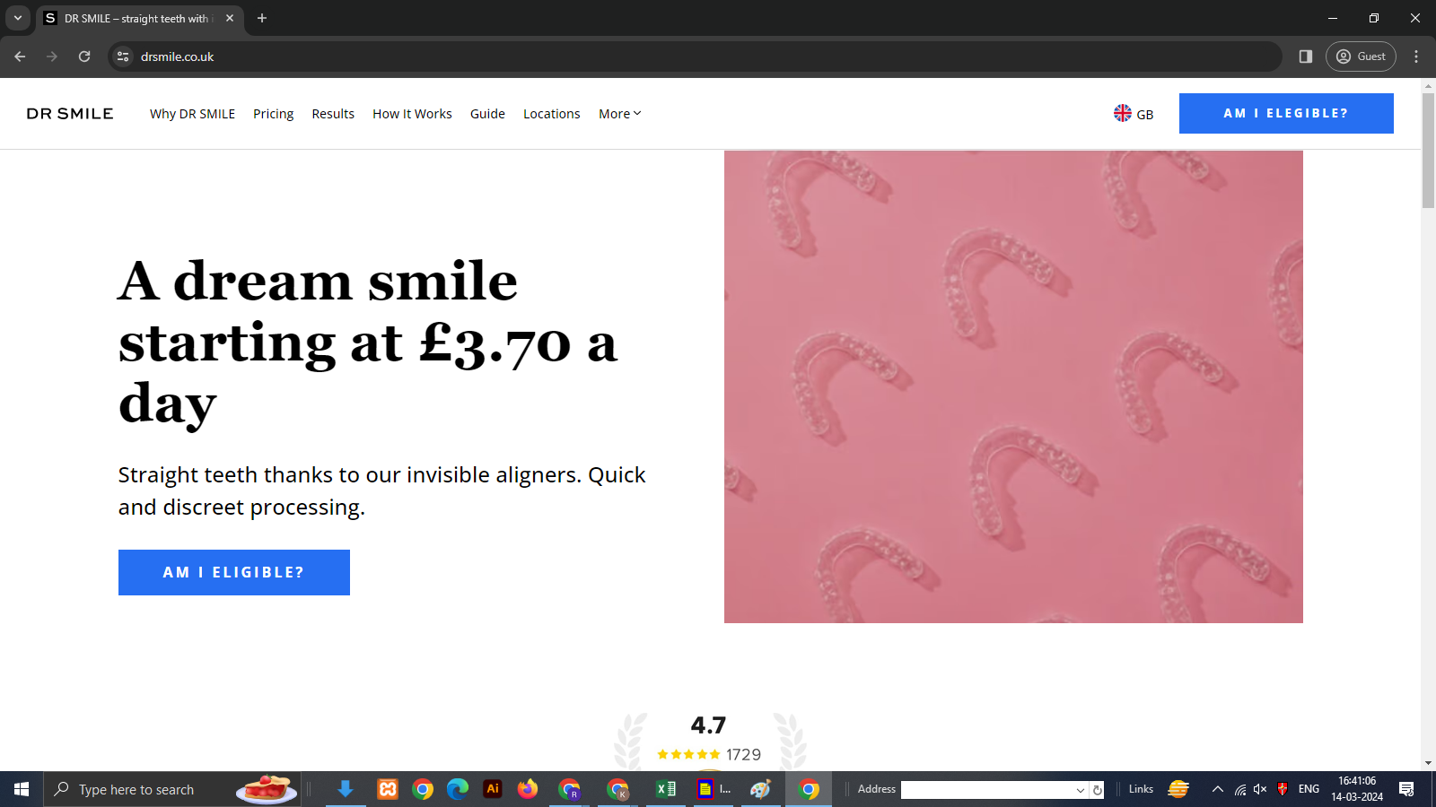 Dr Smile Invisible Aligners Review