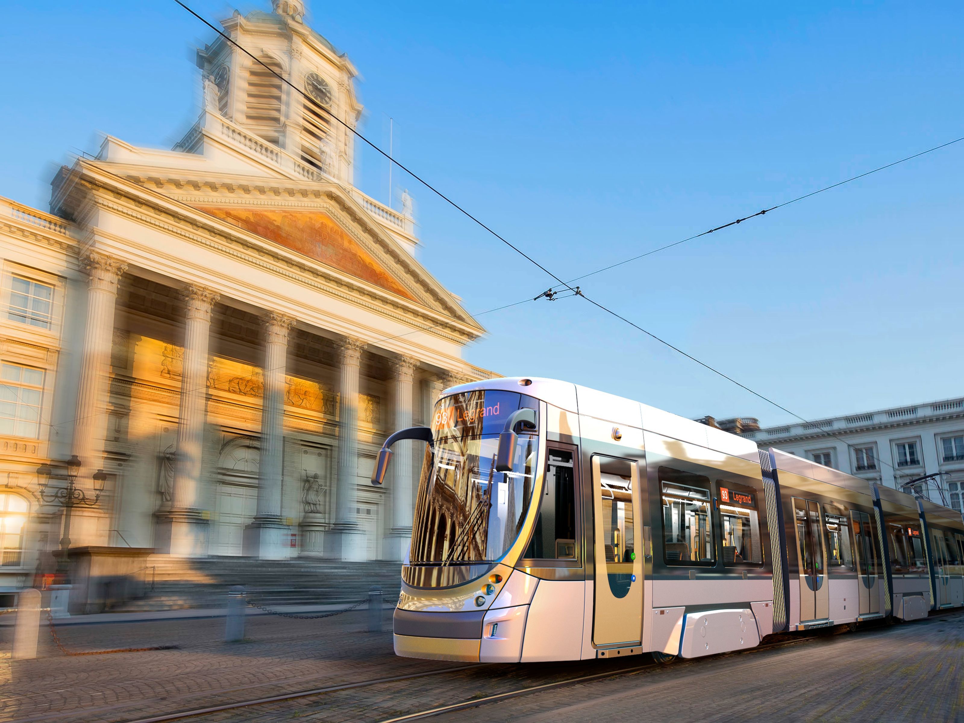 Monitoring System for the Overhead Lines of Brussels Trams I B12 Consulting