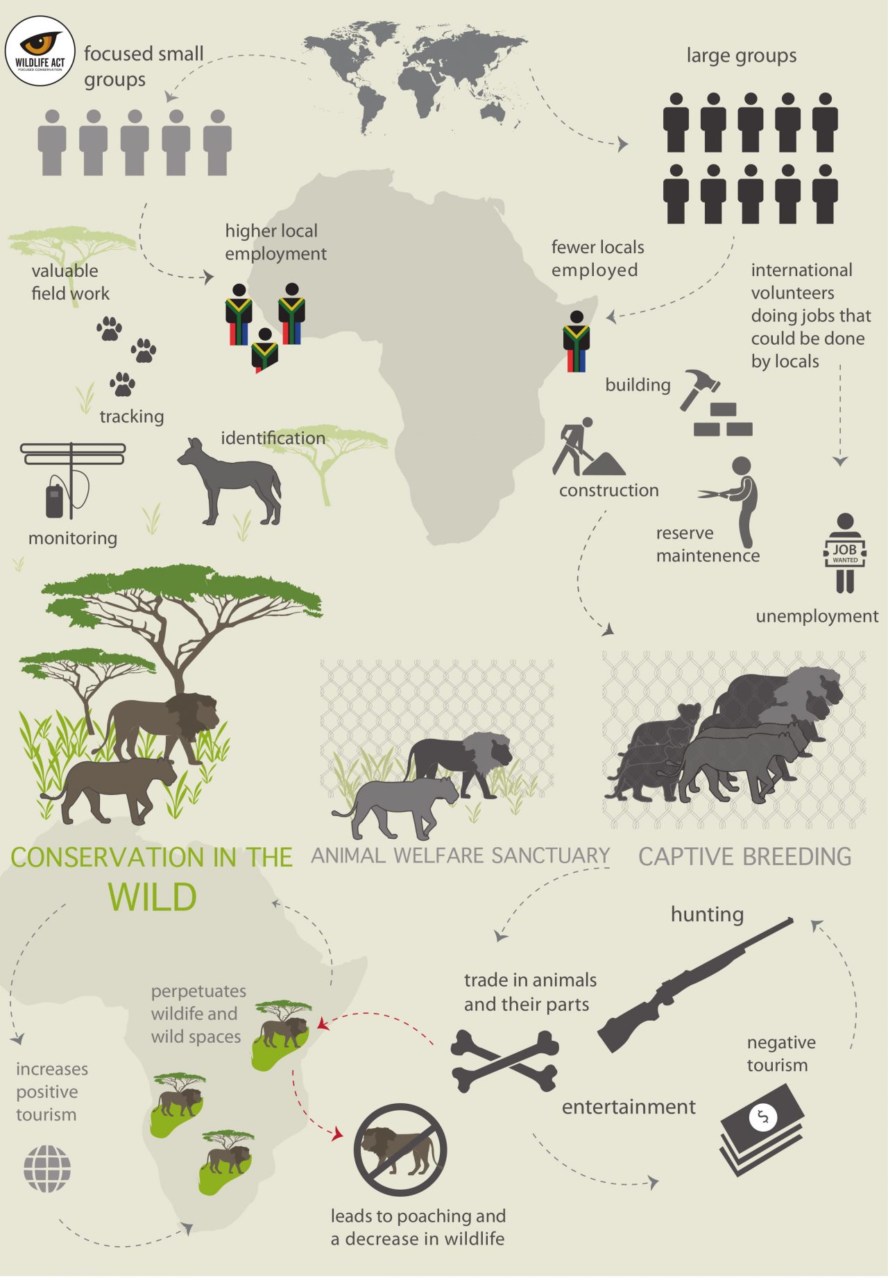 Model of Responsible Voluntourism: Infographic