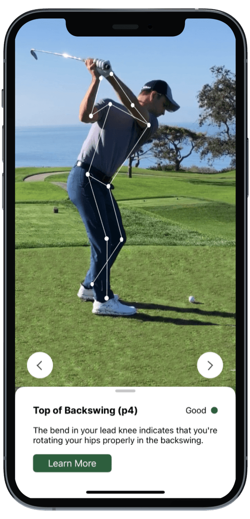 Greenside AI | Improve your golf swing with AI
