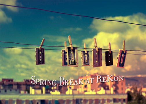 A Week Of Spring Break Mixes | Blog | Rekon Productions
