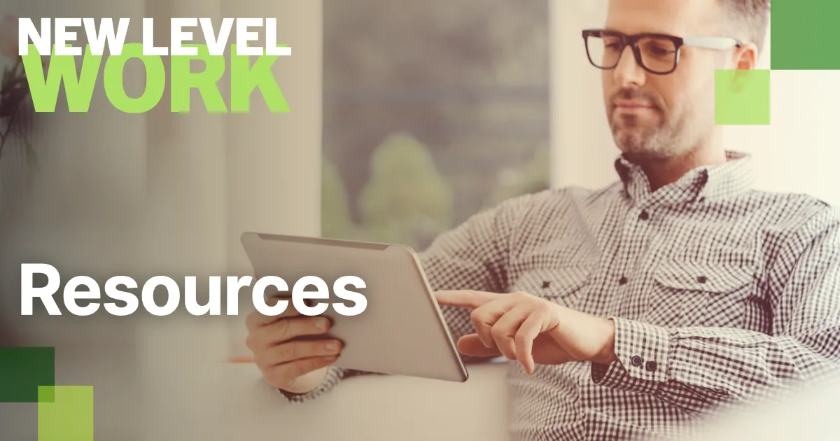 Leadership Resources and Support | New Level Work