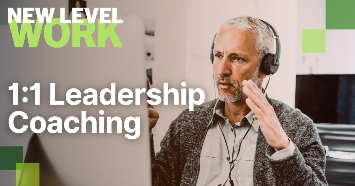 Best 1:1 Management Coaching Services | New Level Work