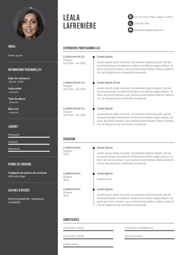 Réaliser un CV directeur général percutant