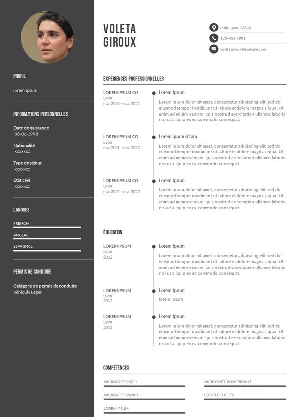 Modèles de CV efficaces pour devenir Barista chez Starbucks