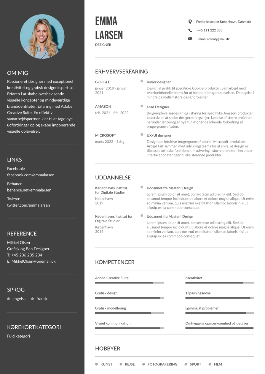 CV Danois: Guide Complet pour Rédiger un Curriculum Vitae Efficace