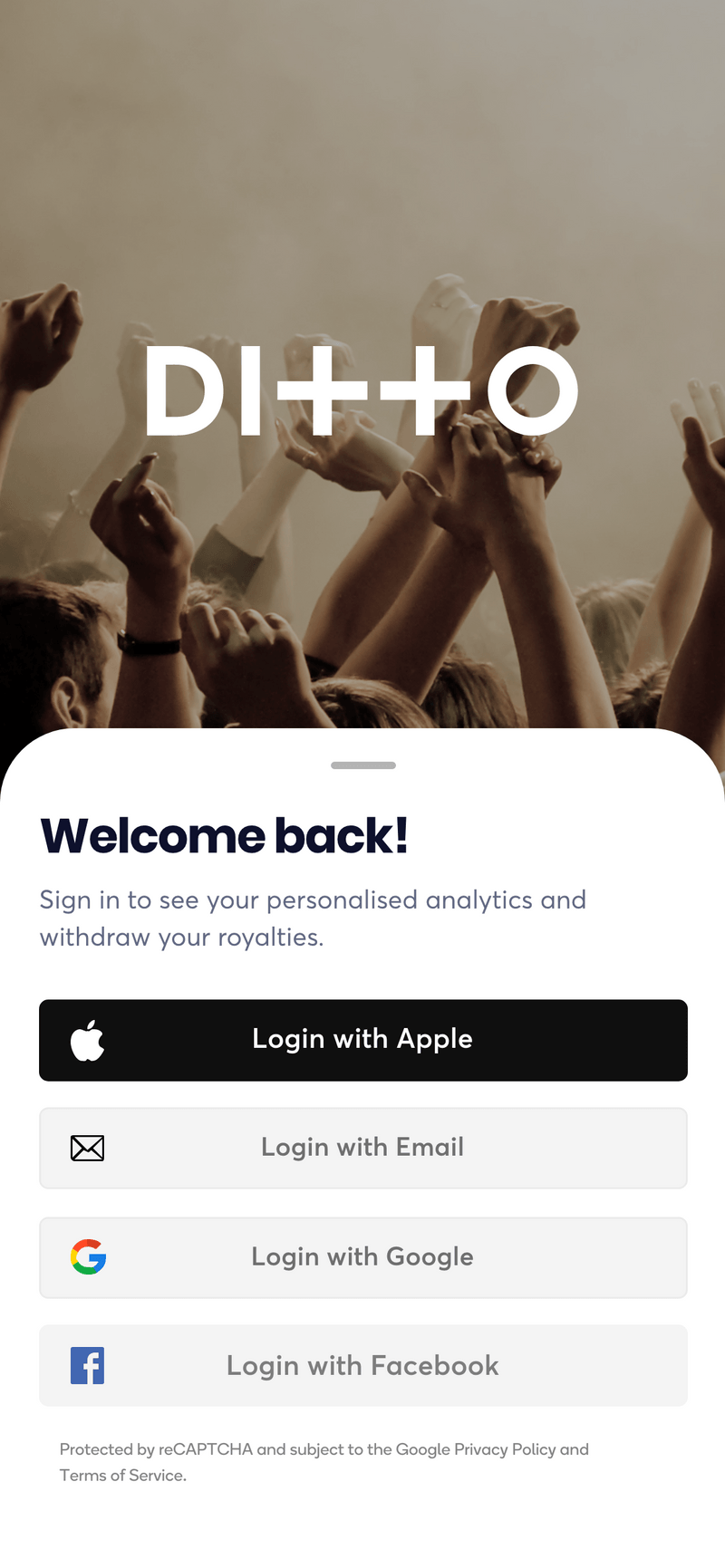 Download the Ditto Music App