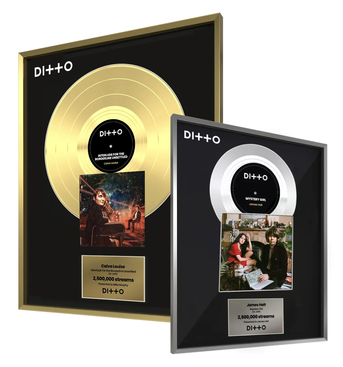 Ditto Awards | Order Gold & Silver Disc Plaques