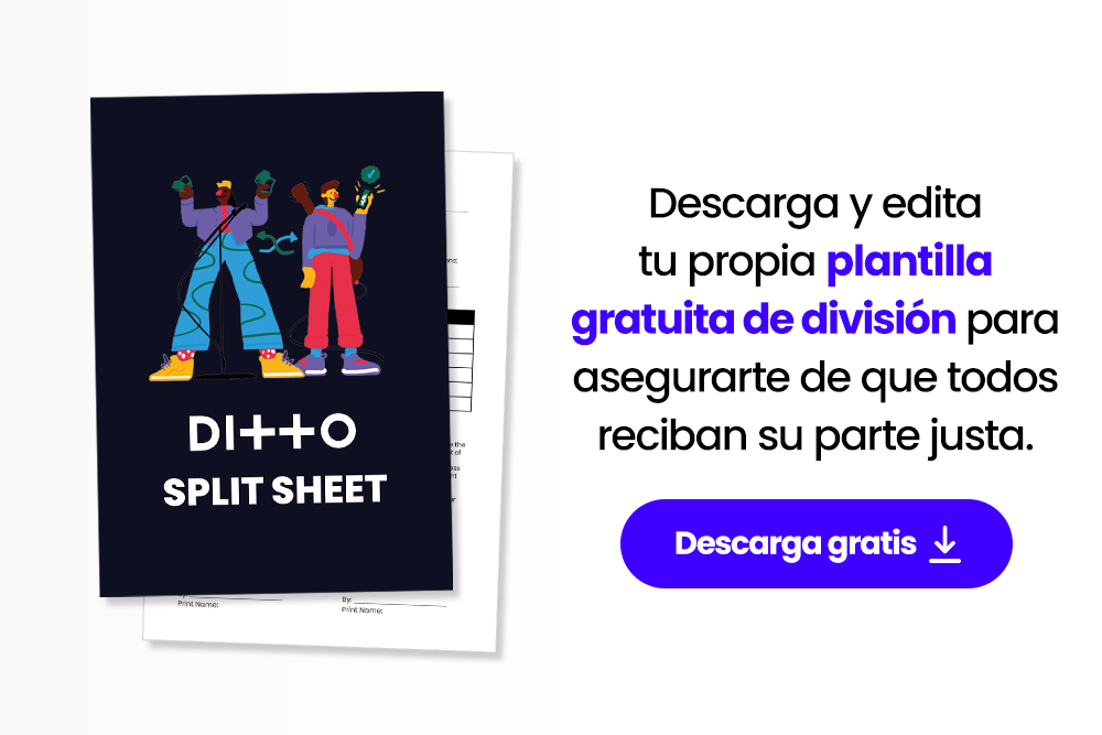 Partitura dividida de música | Guía y plantilla