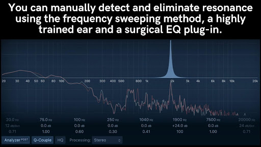 How to Detect Resonances When Mixing Music