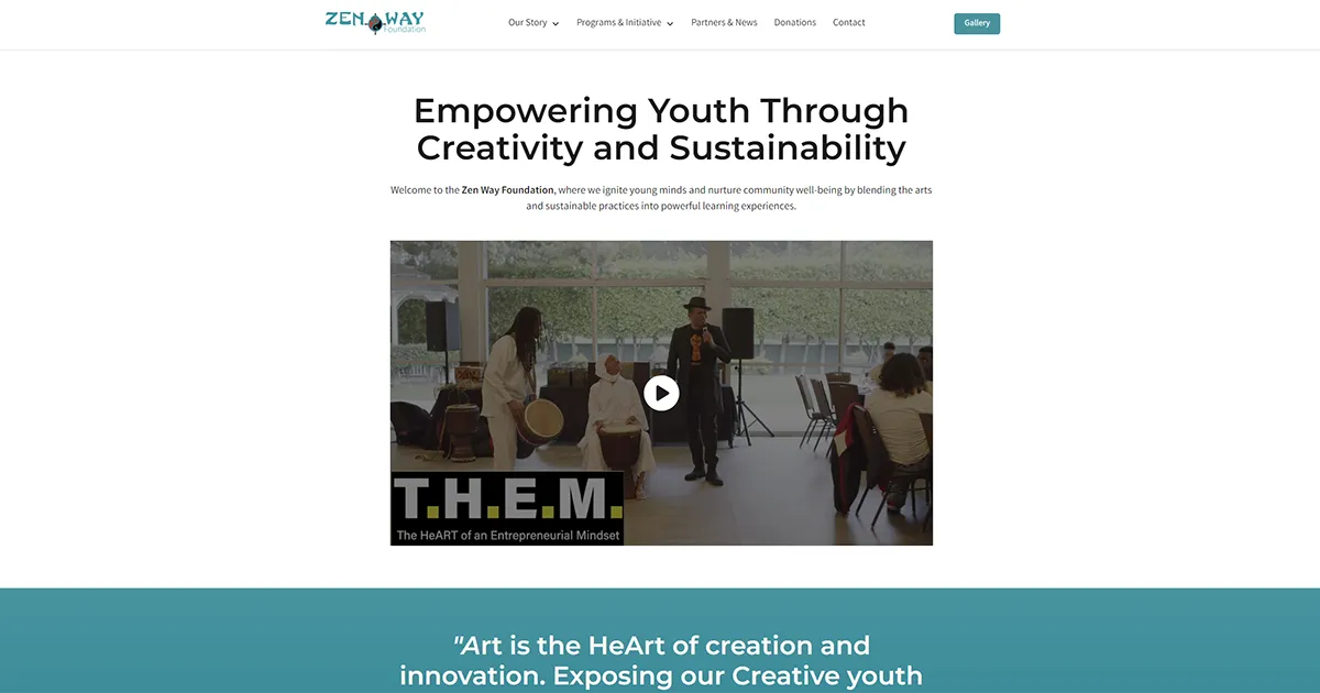 Zen Way Foundation - Our Founder