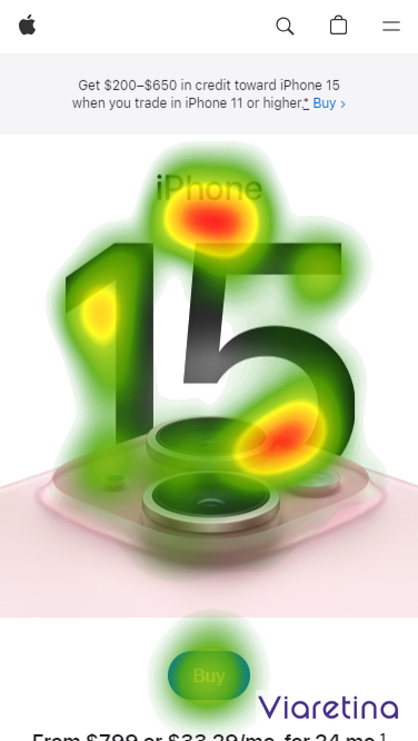 Apple iPhone 15 Landing Page Case Study | UX & Conversion Insights