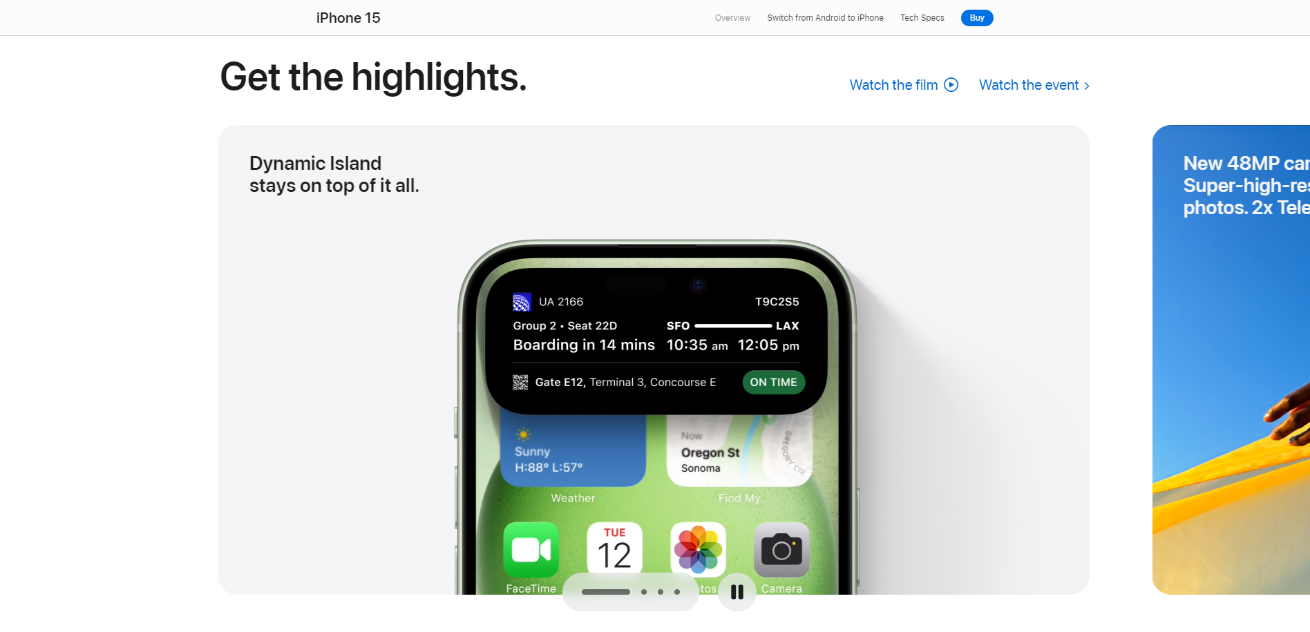 Apple iPhone 15 Landing Page Case Study | UX & Conversion Insights
