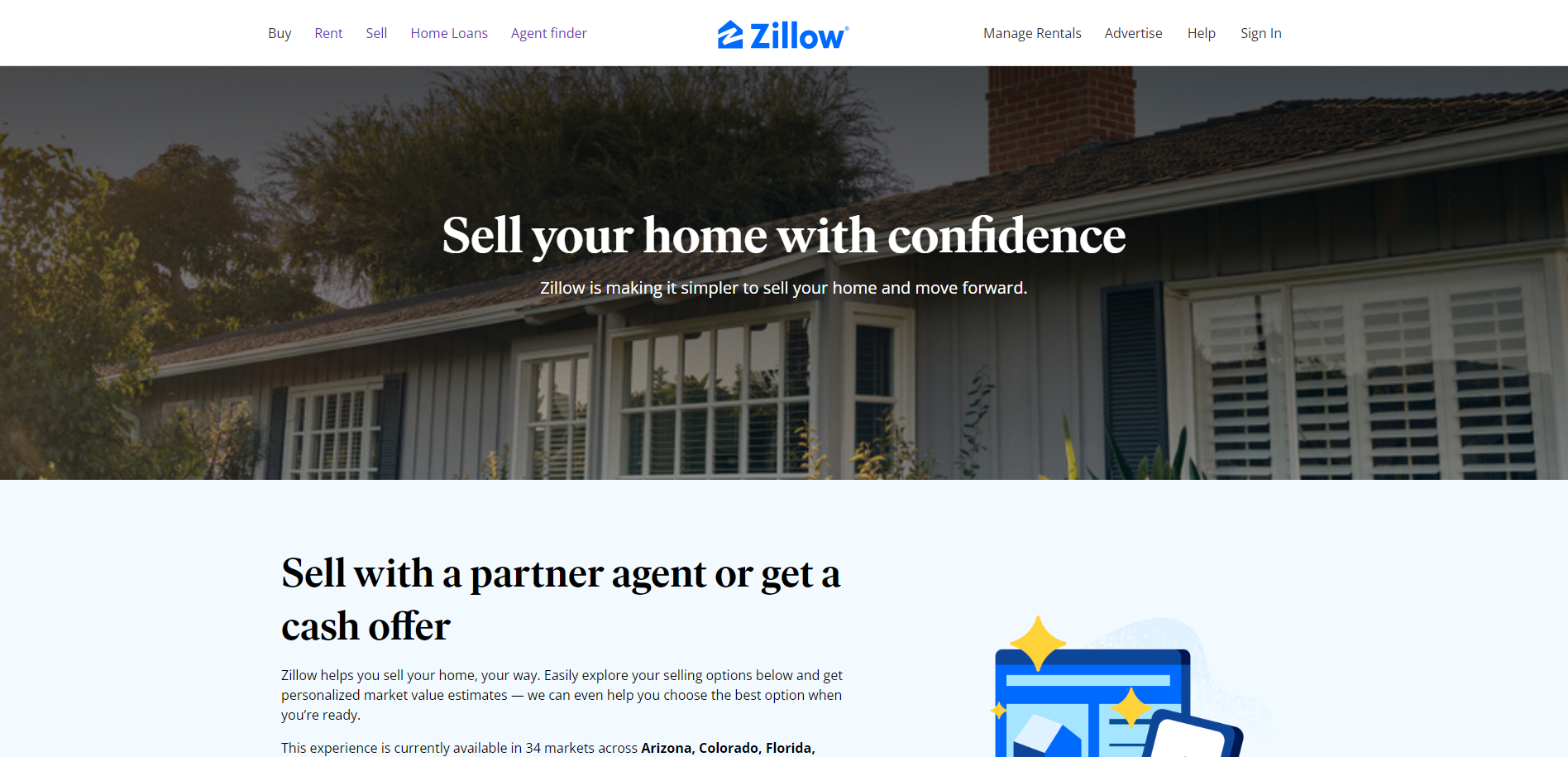 Zillow Sell Landing Page Case Study | UX & Conversion Insights