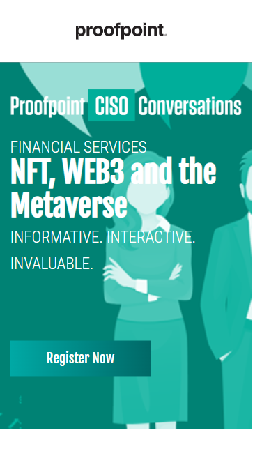 Proofpoint CISO Conversations Event Landing Page Design Inspiration - Landingmetrics