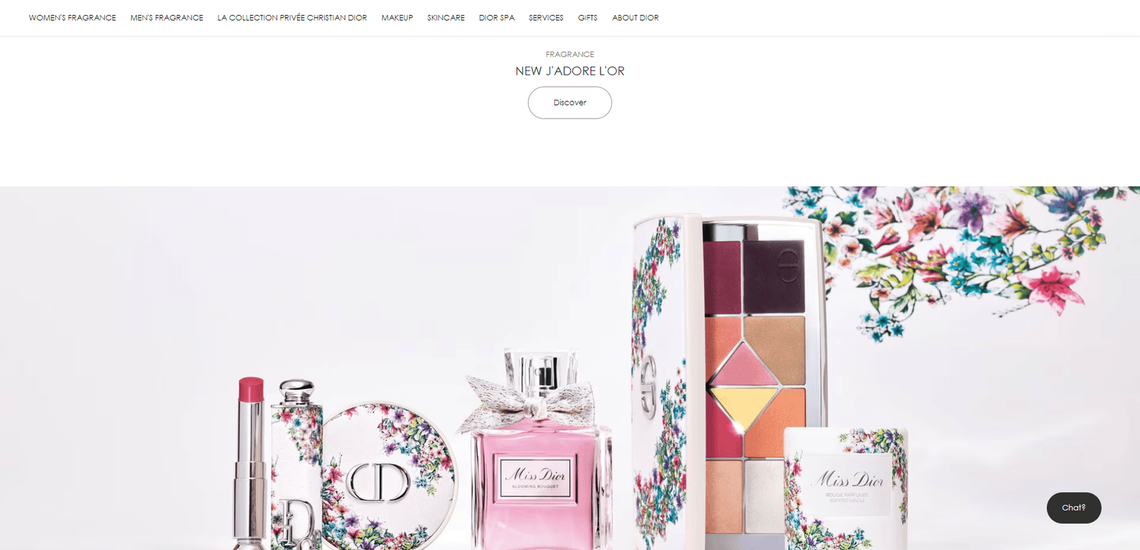 Dior Beauty Landing Page Design Inspiration - Landingmetrics