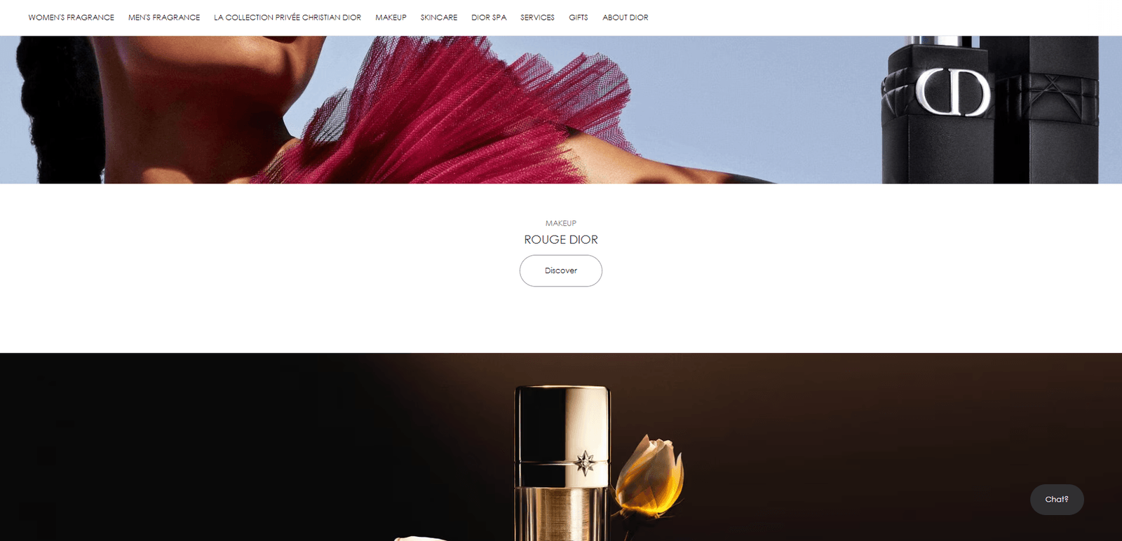 Dior Beauty Landing Page Design Inspiration - Landingmetrics